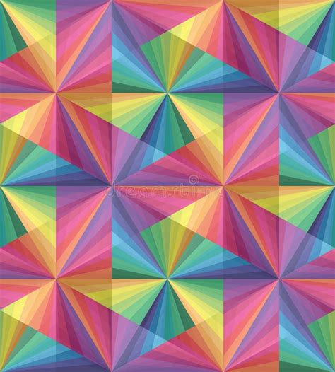 Seamless Polygonal Monochrome Pattern Geometric Abstract Background