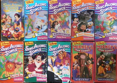 Disney Sing Along Songs Vhs Superder