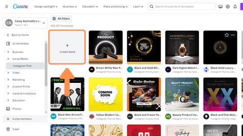 How To Make A Grid On Canva Template Fonts