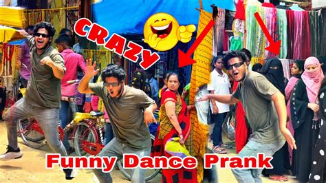 Crazy Dance In Public 🤣prank Gone Wrong⚠️ Funny Dance Video Youtube