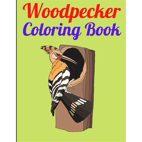 Woodpecker Coloring Pages