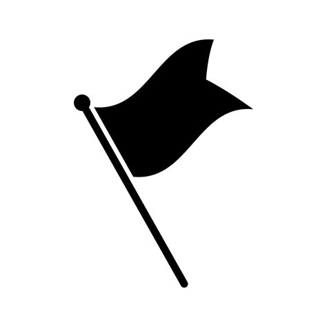 Flag Vector Icon Simple Flat Shape 6763586 Vector Art At Vecteezy