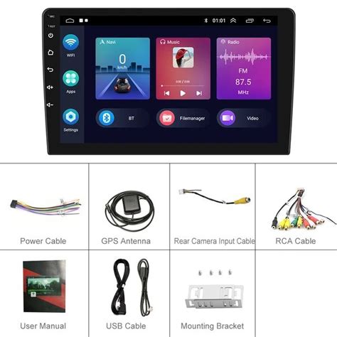 Rádio Android 11 2din 10 Polegadas Carplay Gps Wifi Hifi Rds Novo Rio De Mouro • Olx Portugal
