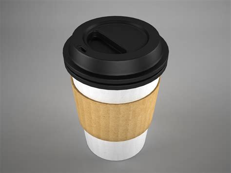 Coffee Cup To Go 3d Model Recycled 3d Models World