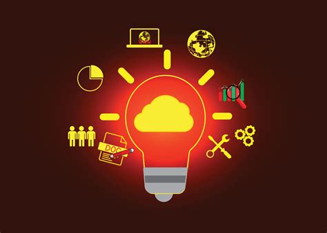 Cloud Icon Concept Of Big Data Access Global Network Connection Data Search Use Of Computing