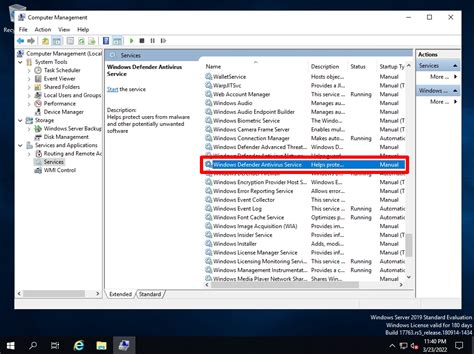 How To Disable Windows Defender Windows Security On Windows Server 2019