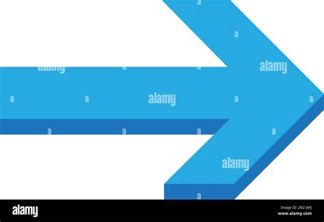 Arrow Figure Showing Way Direction Symbol Vector Directional Pointer
