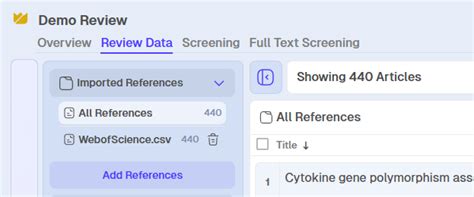 Detecting Duplicate Referencesarticles In A Review Rayyan Help Center