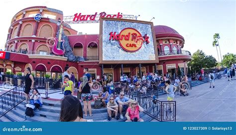 Orlando Usa May 8 2018 The Hard Rock Cafe At Universal City Walk