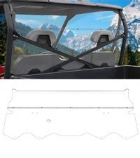 Amazon.com: StarknightMT Scratch-Resistant Ranger 800 570 Windshield - UV-Proof Hard-Coated Full ...