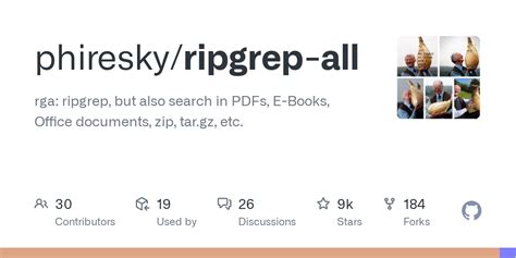 GitHub Phiresky Ripgrep All Rga Ripgrep But Also Search In PDFs E Books Office Documents