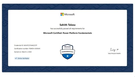Continuouslearning Powerplatform Pl900 Certificationcompleted Microsoftlearn
