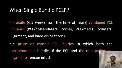 Single Bundle Vs Double Bundle Pcl Reconstruction Dr Sandeep Biraris Youtube