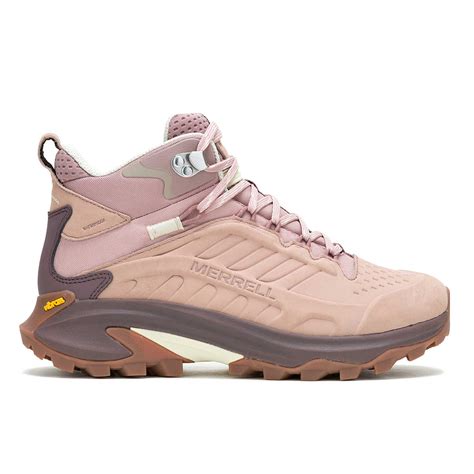 Women Moab Speed 2 Leather Mid Wp Hiking Boots Merrell