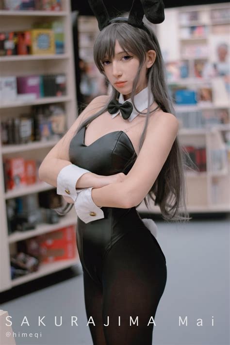 My Bunny Girl Senpai Cosplay At The Local Library Himeqi R