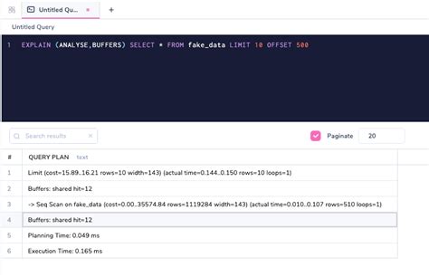 Anatomy Of A Postgresql Query Plan