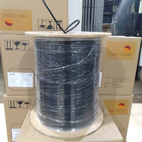 Jual Kabel Fiber Optik Drop Core Core Seling Fiber Tekno Shopee Indonesia