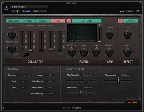 The Logic Pros How To Create Retro Synth Patches With Custom