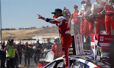Kyle Larson Victorious At Sonoma The Podium Finish