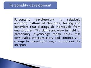 Personality Development Pptx