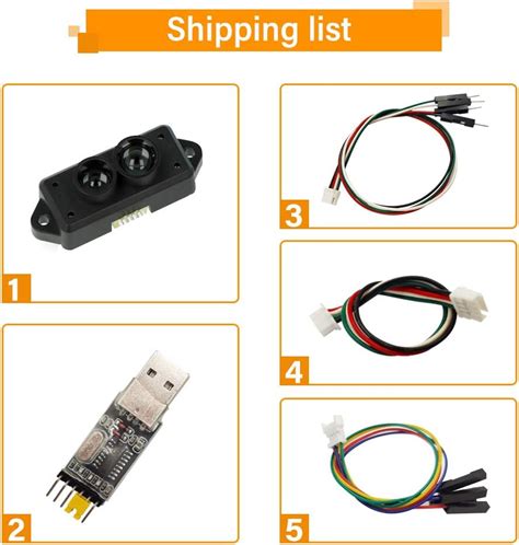 tfmini s lidar sensor 0 1 12m measurement range distance single point