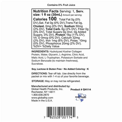 Liquacel® Oral Protein Supplement 1 Oz Individual Packet Jeritek Llc