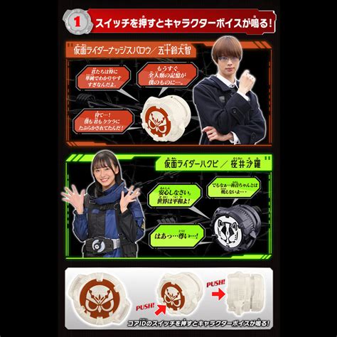 Dx Kamen Rider Sound Core Id Set 04