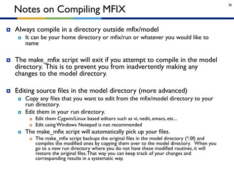 Ppt Using Mfix To Solve Multiphase Flow Problems A Tool For Better