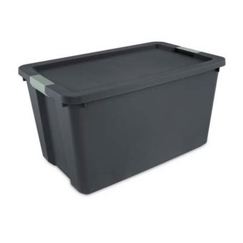 Sterilite 12 Pack 34 Gal Latch Tote Stackable Plastic Storage Bin