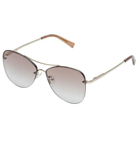 Le Specs Gold Fortifeyed Aviator Sunglasses Jules B