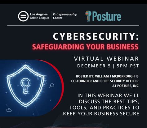 Cybersecurity Safeguarding Your Business Los Angeles Urban League