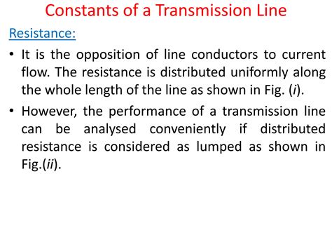 Transmission And Distribution Line Parameters Pptx Computer