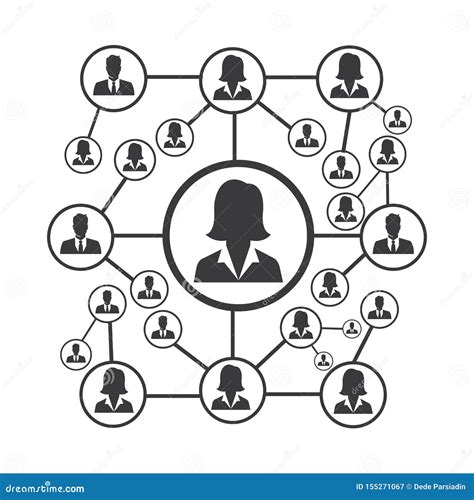 People Network And Social Icon Design Template Stock Vector Illustration Of Friendship