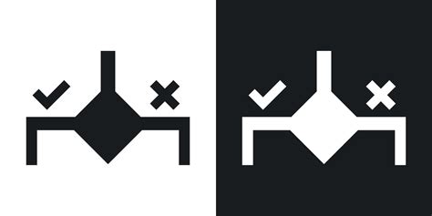 Condition Icon Set Black Filled And Outlined Style 47093267 Vector Art