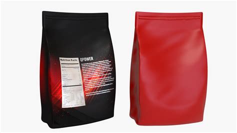 Doypack Packaging Pack 3d Turbosquid 1586688