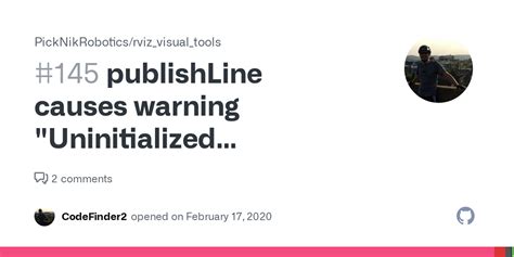 PublishLine Causes Warning Uninitialized Quaternion Assuming Identity Issue