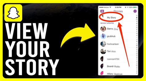 How To View Your Story On Snapchat How To Find Your Snapchat Story