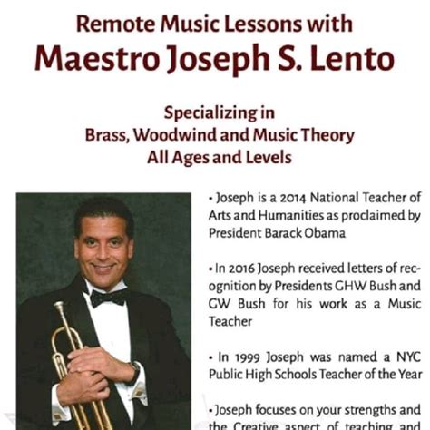 Joseph S Lento Teacher Of Music And Psychology Maria Regina High