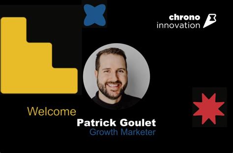 Cindy Sandoval Castro On Linkedin Were Thrilled To Have Patrick Goulet On Board With Us To