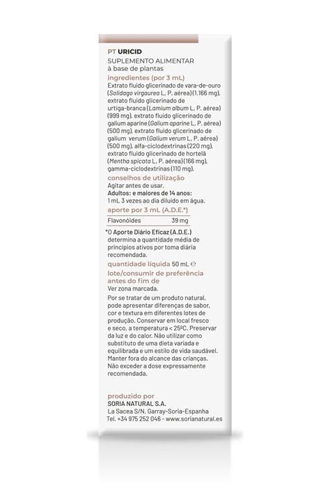 Uricid Composor 32 Soria Natural