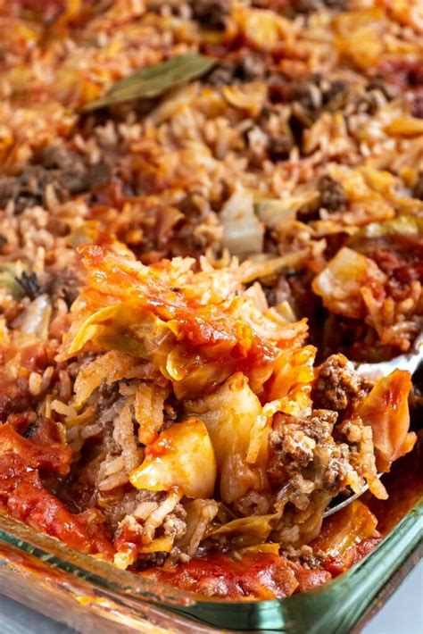 Easy Cabbage Roll Casserole Recipe Artofit