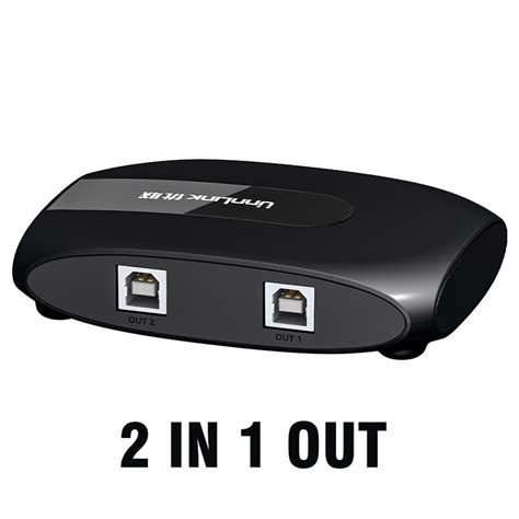 Unnlink 2 4 portar usb en switch välj pc dator som Grandado