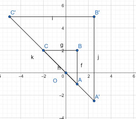 [solved] the dilation d o 2 5 is applied to triangle abc below use the