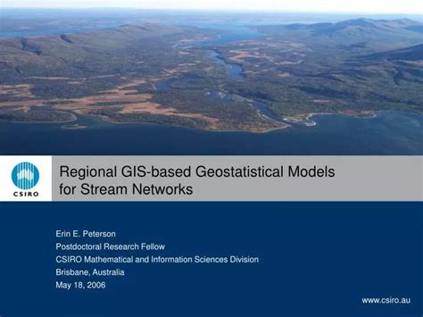 Ppt Regional Gis Based Geostatistical Models For Stream Networks Powerpoint Presentation Id