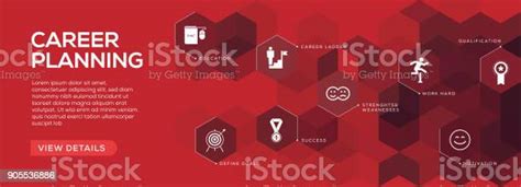 Career Planning Banner Design Stock Illustration Download Image Now