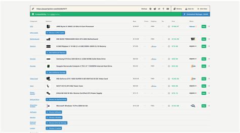 Make Your Pc Part Picker List By Thepcguy798 Fiverr