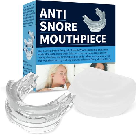 Anti Snoring Mouthpiece Effective Snoring Stopper Bite Splint Night