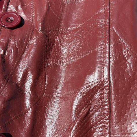 🕷️beautiful 70s Dark Cherry Frankenstein Patchwork Depop