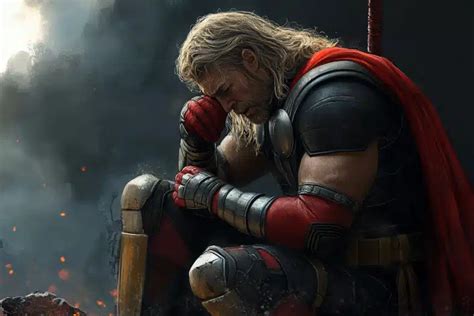 Le Mystère Derrière Les Larmes De Thor Dans Deadpool And Wolverine