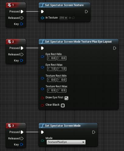 Virtual Reality Spectator Screen In Unreal Engine Unreal Engine Documentation Epic